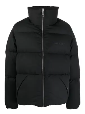 Khrisjoy Stitch-detail Puffer Jacket - Black