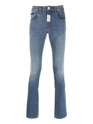 PHILIPP PLEIN Philipp Plein Logo-Patch Skinny Jeans