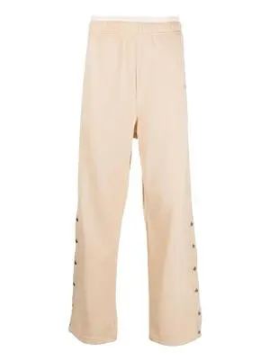 LANVIN Layered-effect Track Pants - Neutrals