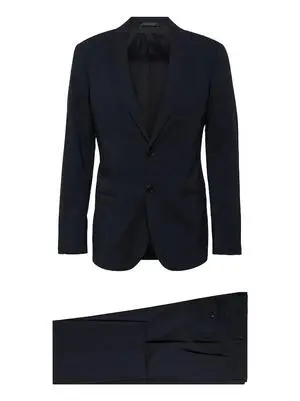 Giorgio Armani Wool Suit - Blue