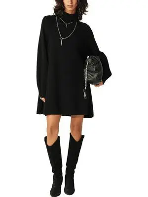 Ba&sh Medee Mini A-line Dress - Black