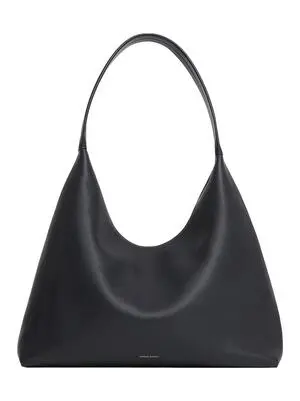 MANSUR GAVRIEL Maxi Candy Leather Hobo Bag - Black