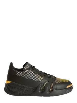 GIUSEPPE ZANOTTI Rhinestone Embellished Sneakers - Black