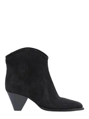 Isabel Marant Darizo Leather Boots - Black