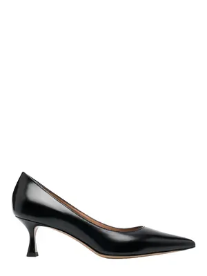 Roberto Festa Tortuga 60mm Leather Pumps - Black
