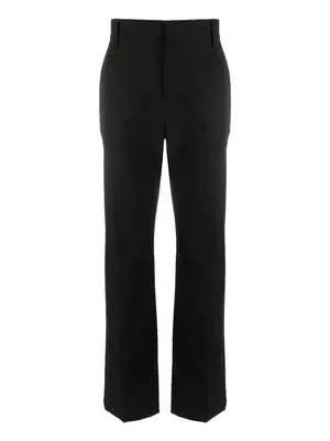Valentino Garavani Rockstud-embellished Tailored Trousers - Black