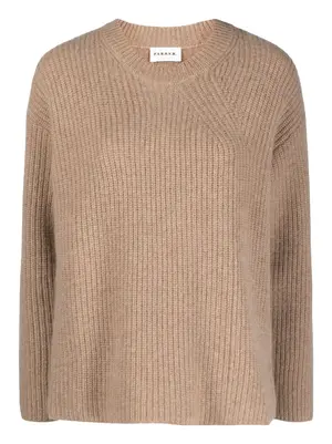 P.A.R.O.S.H P.A.R.O.S.H. Ribbed-Knit Cashmere Sweatshirt