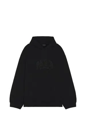 Balenciaga Wide Fit Hoodie - Black