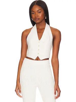 Superdown Nikita Vest - Ivory