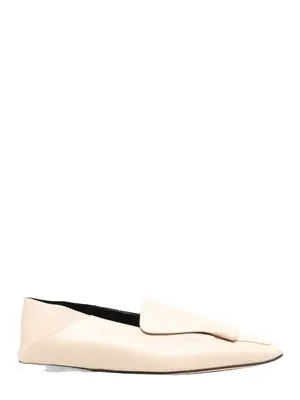 SERGIO ROSSI Sr1 Nappa-leather Loafers - Neutrals