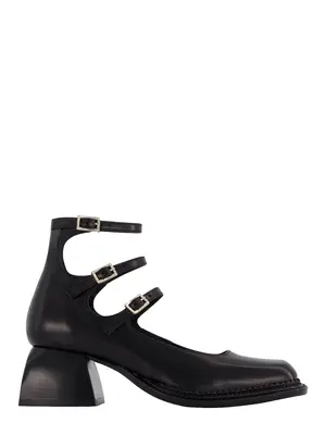 NODALETO Bulla London Leather Pumps - Black