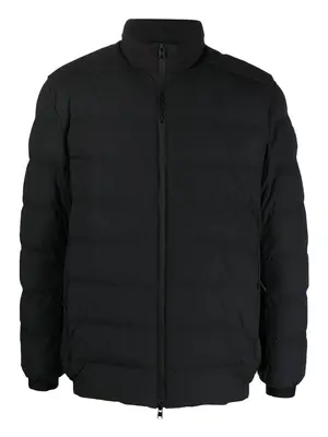 Woolrich Logo-patch Padded Jacket - Black