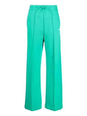 MSGM Logo-print Track Pants - Green