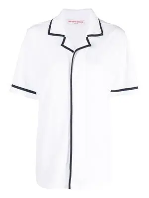 Orlebar Brown Griffith Contrast-trim Shirt - White