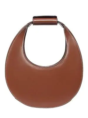Staud Mini Moon Crescent Bag - Tan