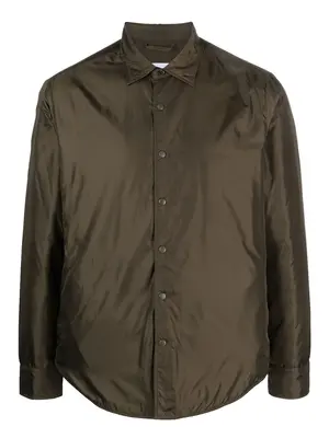 Aspesi Lilo Taffeta Padded Overshirt - Green