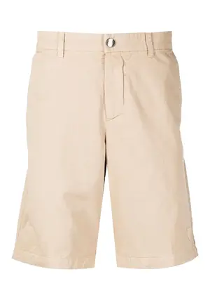 Emporio Armani Straight-leg Shorts - Brown