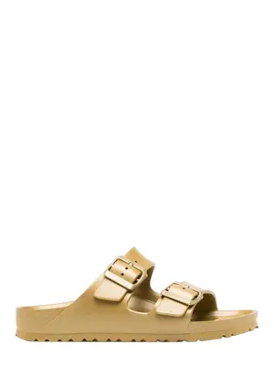 BIRKENSTOCK Arizona Eva Double-strap Slippers - Gold