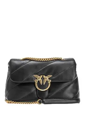 Pinko PINKO Classic Love Puff Shoulder Bag Zq