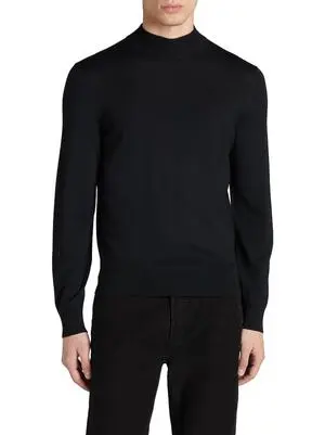 TOM FORD Cashmere And Silk Crewneck Sweater - Black