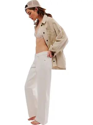 LEVI'S Levi's Low Loose Jeans White Squared
