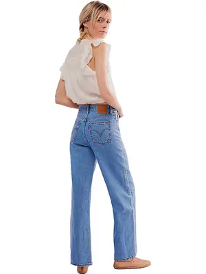 LEVI'S Ribcage Wide-leg Jeans - Splash Zone