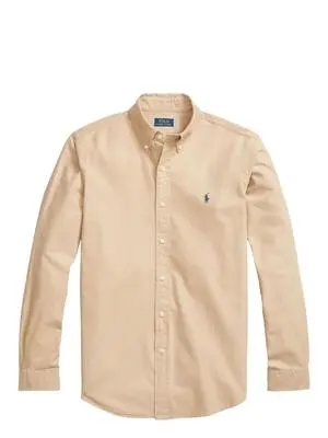 Polo Ralph Lauren Polo Pony Button-up Cotton Shirt - Neutrals