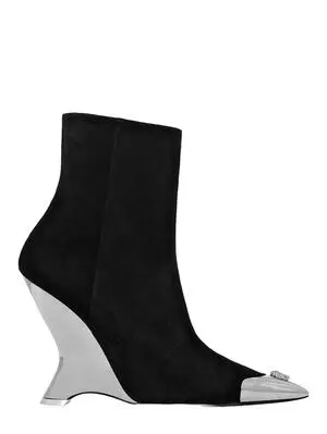 Philipp Plein Pointed-toe Ankle Boots - Black