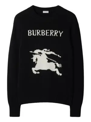Burberry Wool Cashmere Sweater - Black