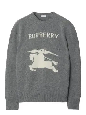 Burberry Wool Cashmere Sweater - Grey