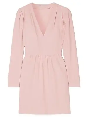 Stella McCartney Stretch-cady Mini Dress - Baby Pink