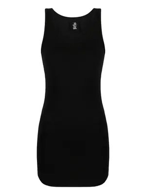 THOM KROM Round-neck Tank Top - Black