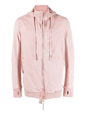 Boris Bidjan Saberi Zip-up Hooded Jacket - Pink