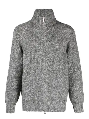 BRUNELLO CUCINELLI Brunello Cucinelli Raglan-Sleeves Zip-Up Cardigan
