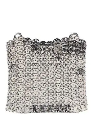 Rabanne Rabanne Chainmail Mini Bag Silver