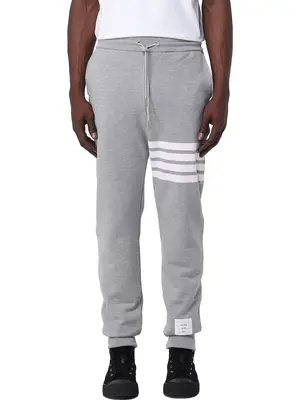 Thom Browne Cotton Trousers Charcoal