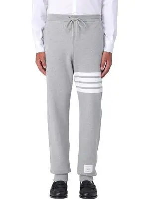 Thom Browne Cotton Trousers Grey