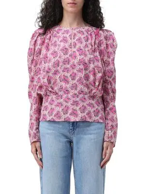 Isabel Marant Printed Cotton Top - Pink