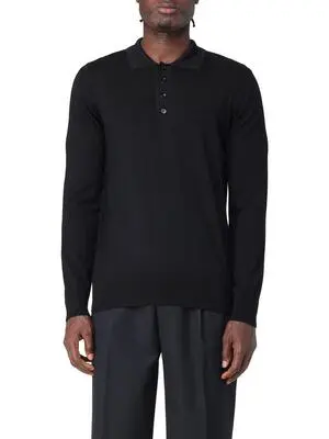 PAOLO PECORA Polo Shirt Black