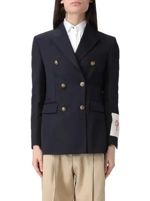 GOLDEN GOOSE Double Breasted Jacket - Blue
