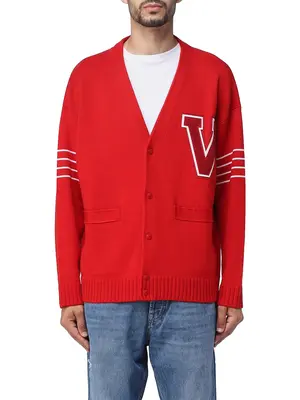 Valentino Garavani Wool Cardigan - Red