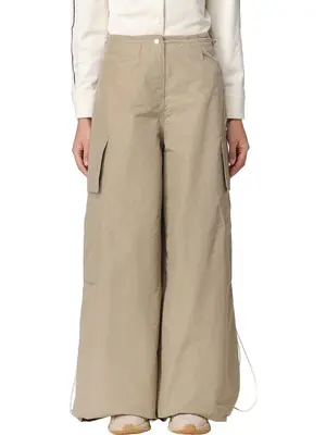 Palm Angels Palm Angels Technical Fabric Trousers Beige
