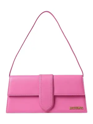 Jacquemus Jacquemus Leather Shoulder Bag Fuchsia
