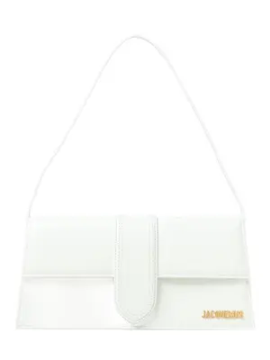 Jacquemus Jacquemus Leather Shoulder Bag White 1