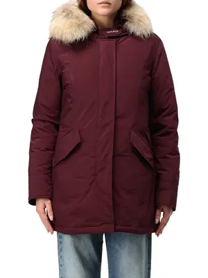 Woolrich Coat Burgundy