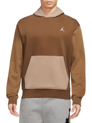 JORDAN Essentials Pullover Hoodie Tan/ Brown/ Hemp/ White