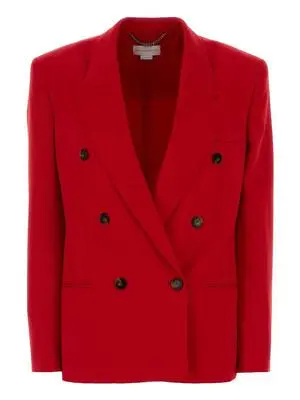 Stella McCartney Wool Blazer - Red