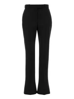 Alexander McQueen Wool Pants - Black