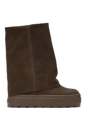 Casadei Suede Ankle Boots - Brown