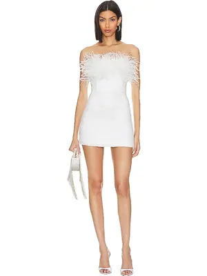 Retrofete Torin Mini Dress - White
